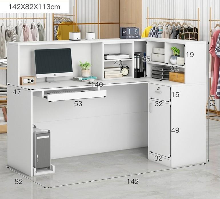 L shaped Counter table, Furniture & Home Living, Furniture, Other Home ...