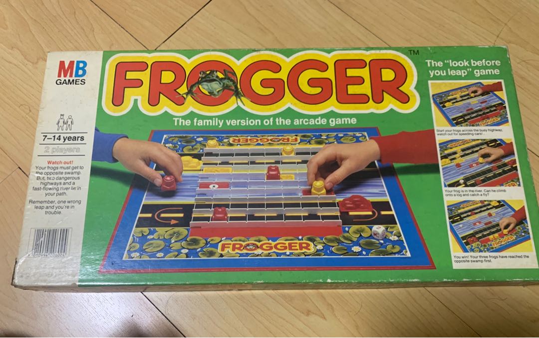 MB frogger board game, Hobbies & Toys, Toys & Games on Carousell