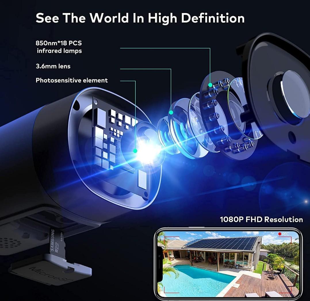 Mibao Wireless Security Camera P450, Furniture & Home Living, Security ...