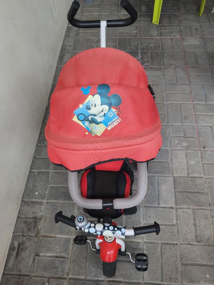 Mickey Mouse Bike, Hobbies & Toys, Toys & Games on Carousell