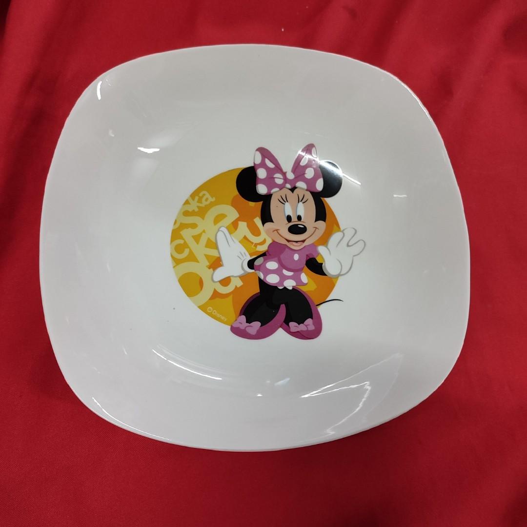 Minnie Mouse Plate, Furniture & Home Living, Kitchenware & Tableware ...