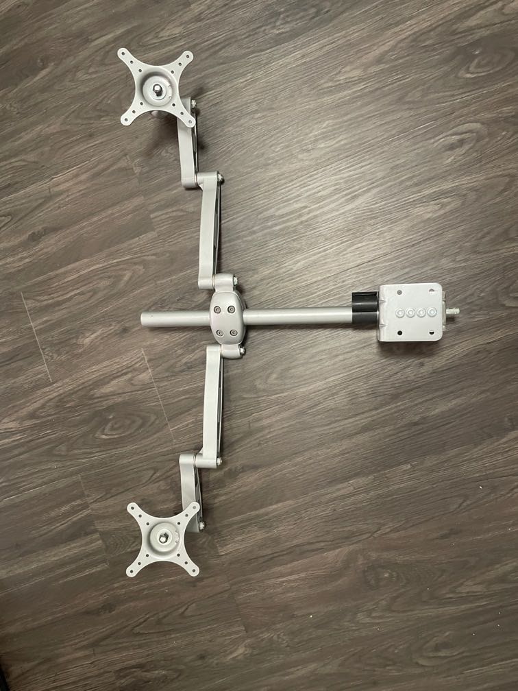 Monitor stand. 2 monitors, Computers & Tech, Parts & Accessories ...