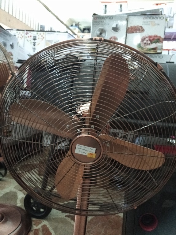 Nordic Electric Fan Metal Pedestal 45CM, Furniture & Home Living ...