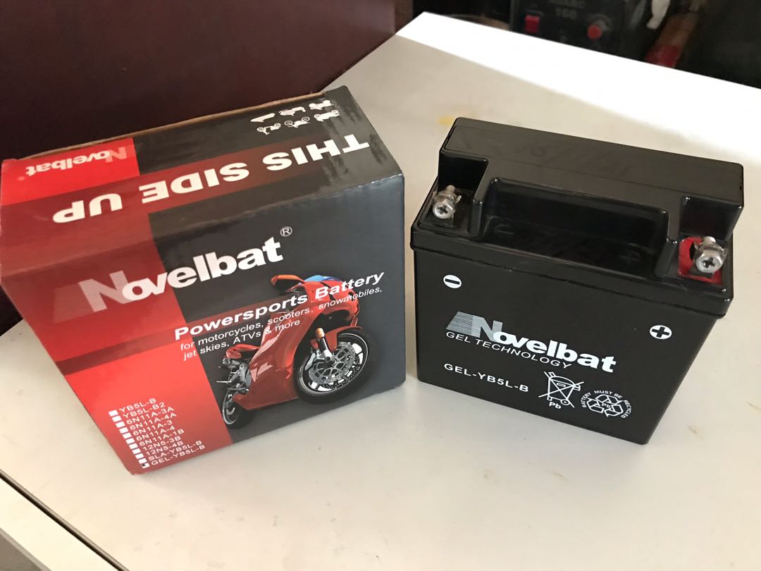 Novelbat Motorbike Battery, Motorcycles, Motorcycle Accessories on ...