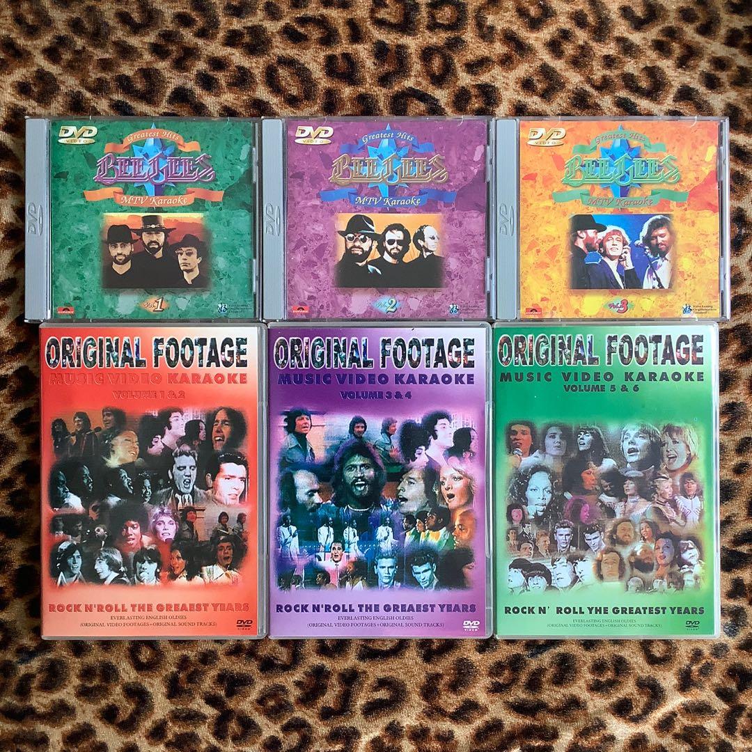 [卡拉OK] 經典英文舊歌 KARAOKE DVD 六隻 (共九碟), 興趣及遊戲, 音樂、樂器 & 配件, 音樂與媒體 - CD 及 DVD - Carousell