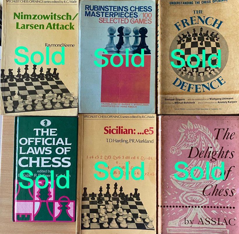Old Chess Books (with Slight Defect) - only 2 left, Hobbies & Toys ...