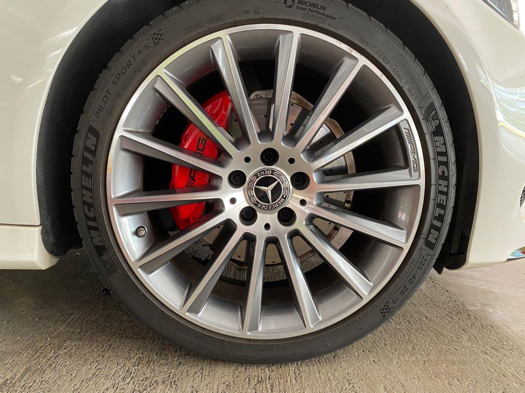 Original AMG 19” rims, Car Accessories, Tyres & Rims on Carousell