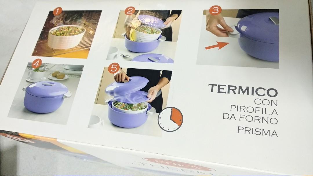 Oven Proof Bowl and Thermal Container 2.3L, TV & Home Appliances ...