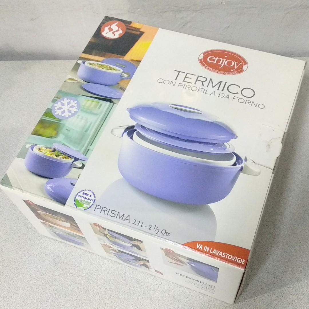 Oven Proof Bowl and Thermal Container 2.3L, TV & Home Appliances ...