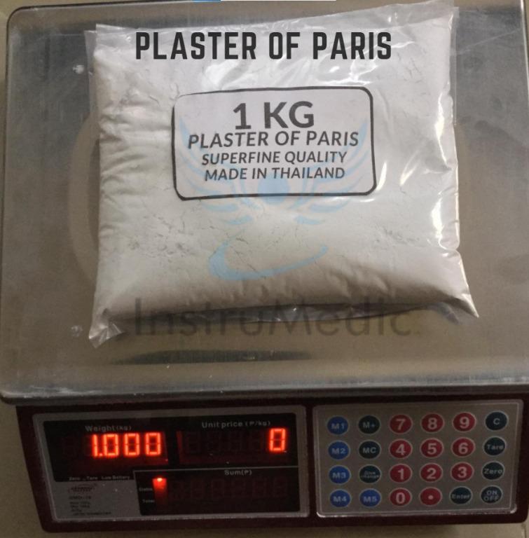 Plaster Of Paris (SuperFine Powder)1kg, Hobbies & Toys, Stationary ...