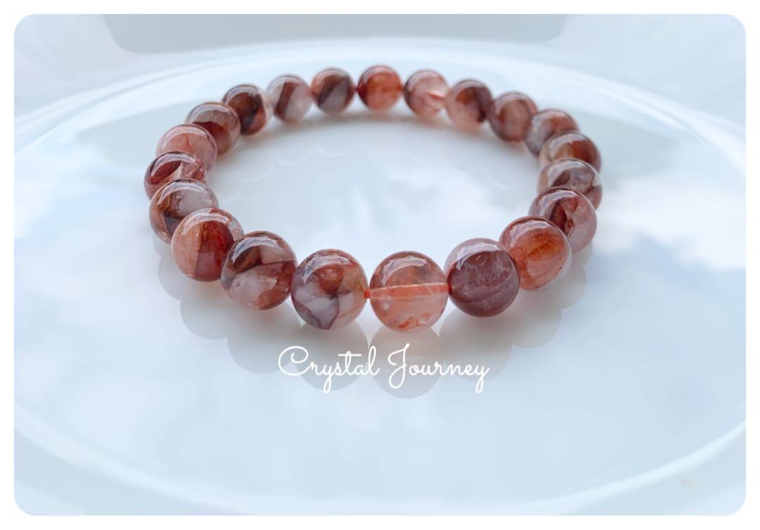 CLEARANCE Red Hematoid Quartz bracelet Women s Fashion Jewelry Organisers Bracelets on Carousell