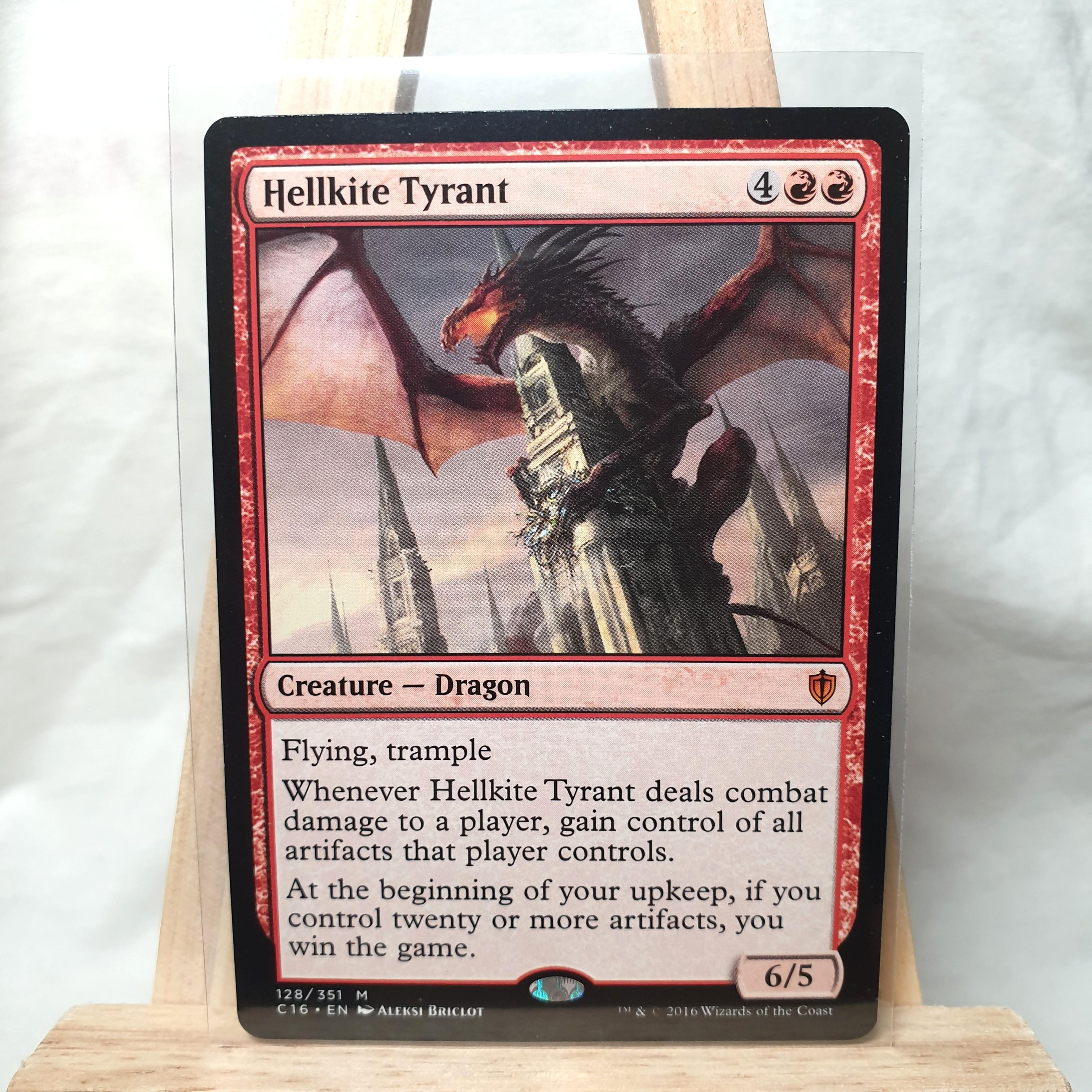 (SCG/CK) Hellkite Tyrant MTG Card, Hobbies & Toys, Toys & Games on Carousell