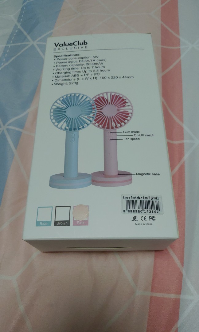 Portable Fan, Mobile Phones & Gadgets, Other Gadgets on Carousell