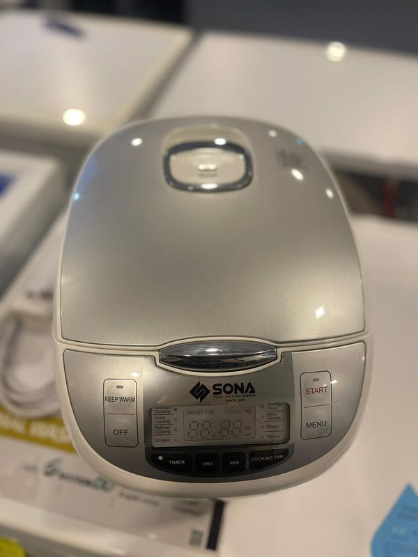 SONA 1.8L Digital Rice Cooker SRC 2612, TV & Home Appliances, Kitchen ...