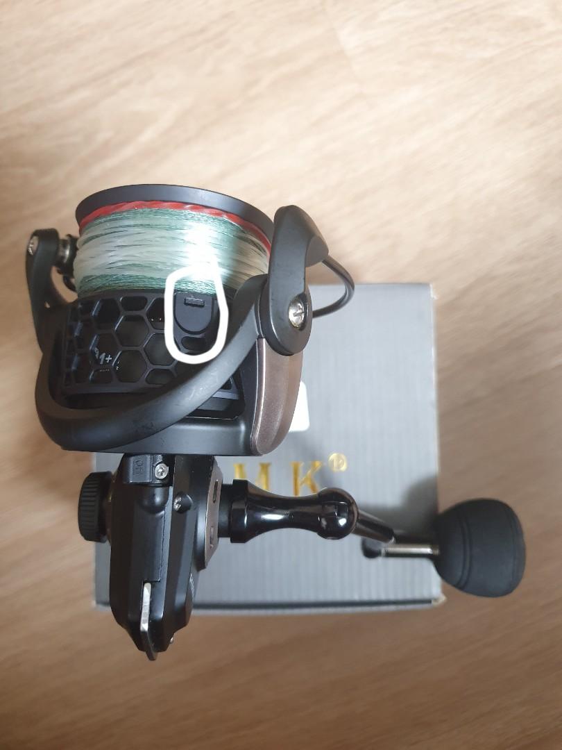 Spinning reel (DMK), Sports Equipment, Fishing on Carousell