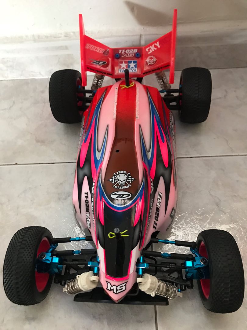 Tamiya Buggy TT-02B MS TRF RC, Hobbies & Toys, Toys & Games on Carousell