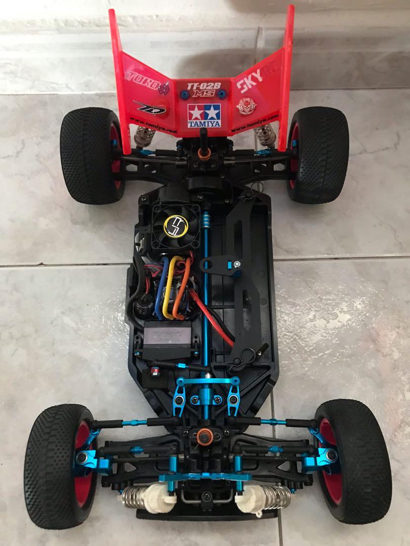 Tamiya Buggy TT-02B MS TRF RC, Hobbies & Toys, Toys & Games on Carousell