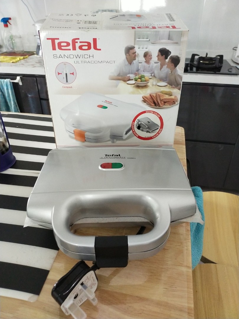 Tefal Ultracompact Sandwich toaster, TV & Home Appliances, Kitchen ...