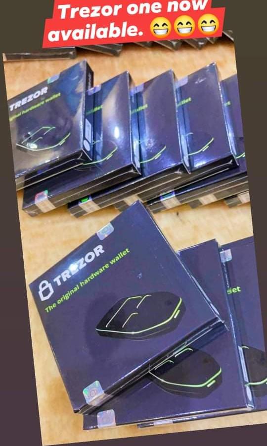 TREZOR MODEL T and TREZOR ONE Crypto Hardware Wallet (BRANDNEW & SEALED ...