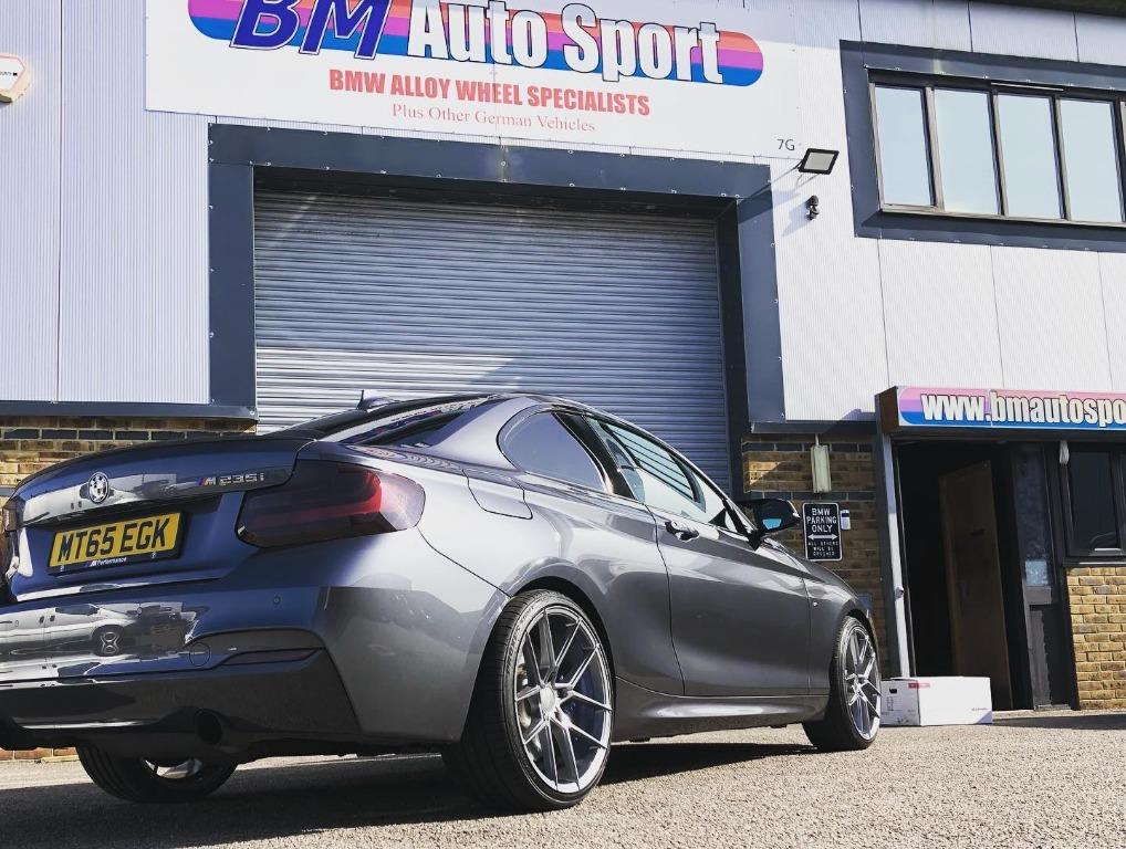 Veemann Rims VFS39 18" Rims - Matt Black, Car Accessories, Tyres & Rims ...