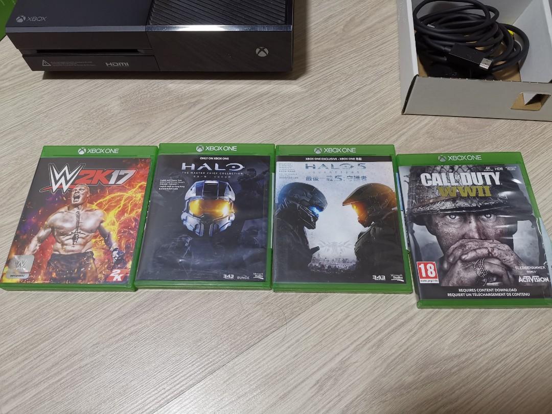 Xbox one console gen 1 with controller and box, Video Gaming, Video ...