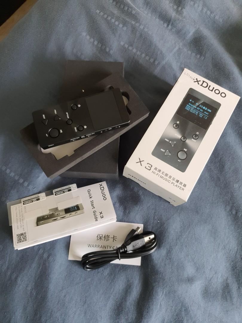 XDuoo X3 HIGH FIDELITY MUSIC PLAYER, Audio, Portable Music Players on ...