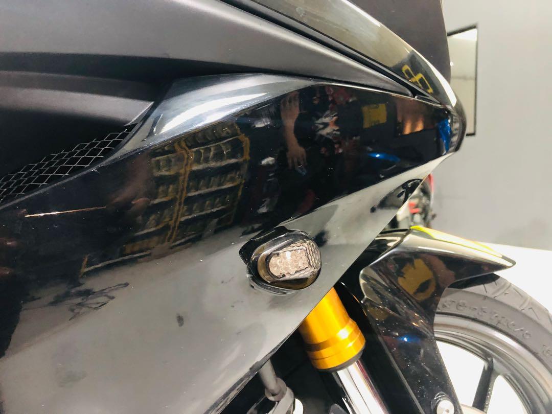 Yamaha R15 V3 WR3 Flusher Mount Indicators Smoke, Motorcycles ...