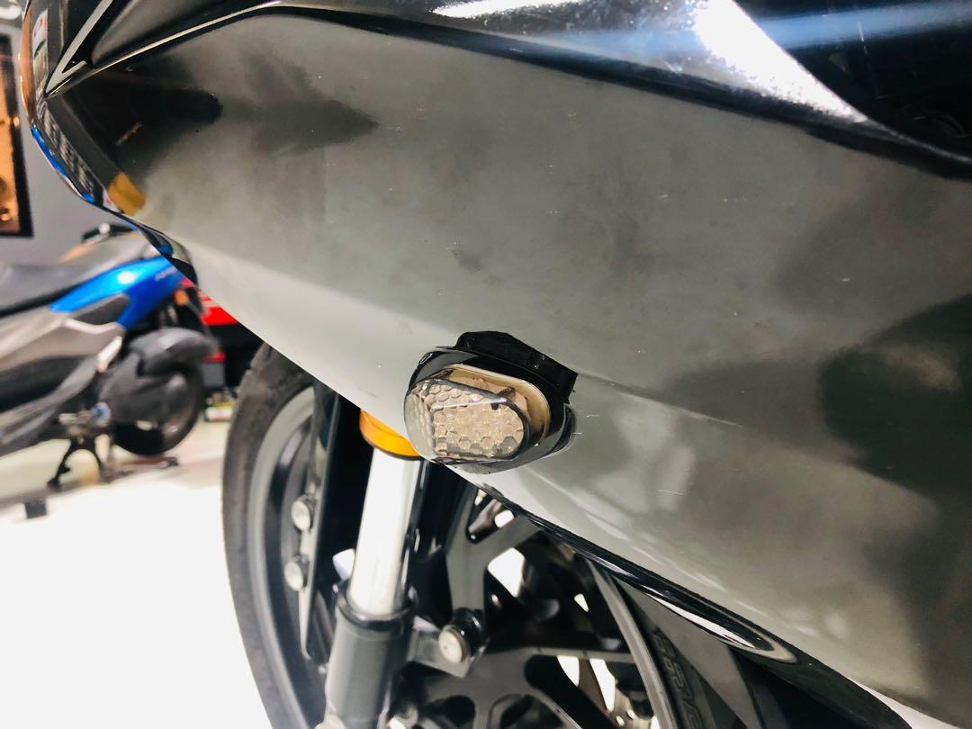 Yamaha R15 V3 WR3 Flusher Mount Indicators Smoke, Motorcycles ...