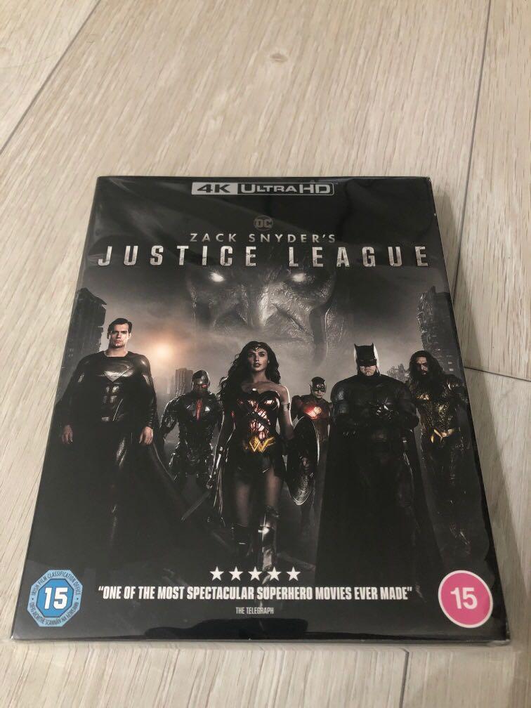 Zack Synder’s Justice League 4K UHD UK, Hobbies & Toys, Music & Media ...