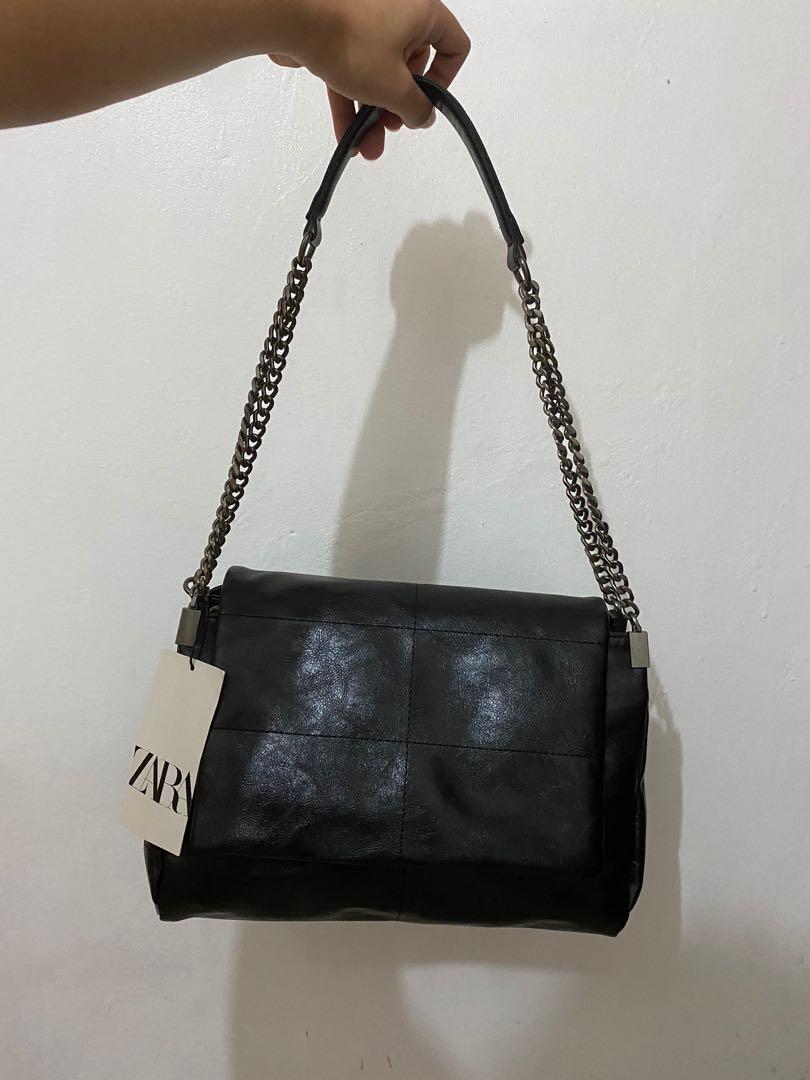 Zara Rocker Shoulder Bag (Itzy's Yuna Bag), Women's Fashion, Bags ...