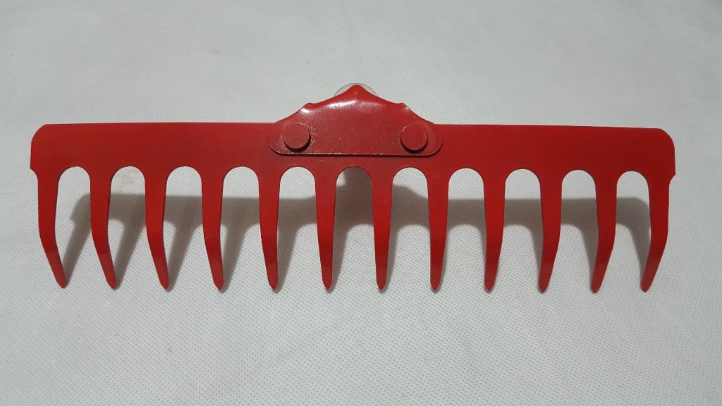 12 Teeth Kalaykay Rake Head, Furniture & Home Living, Gardening ...