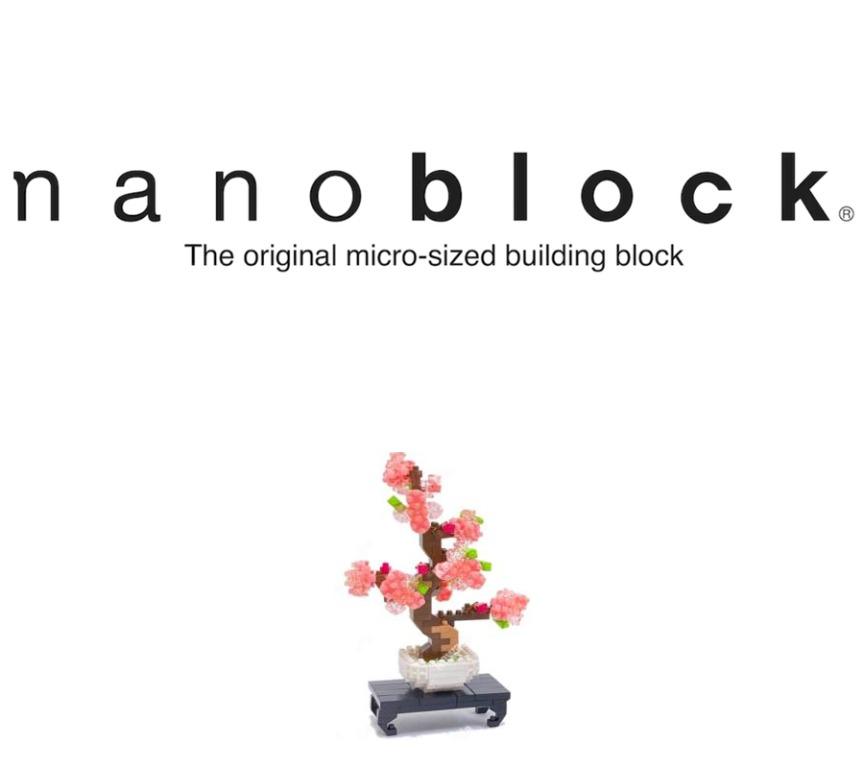 [現貨] nanoblock - NBH_225 Bonsai Sakura 人氣花卉 盆景櫻花, 興趣及遊戲, 收藏品及紀念品, 明星周邊 - Carousell
