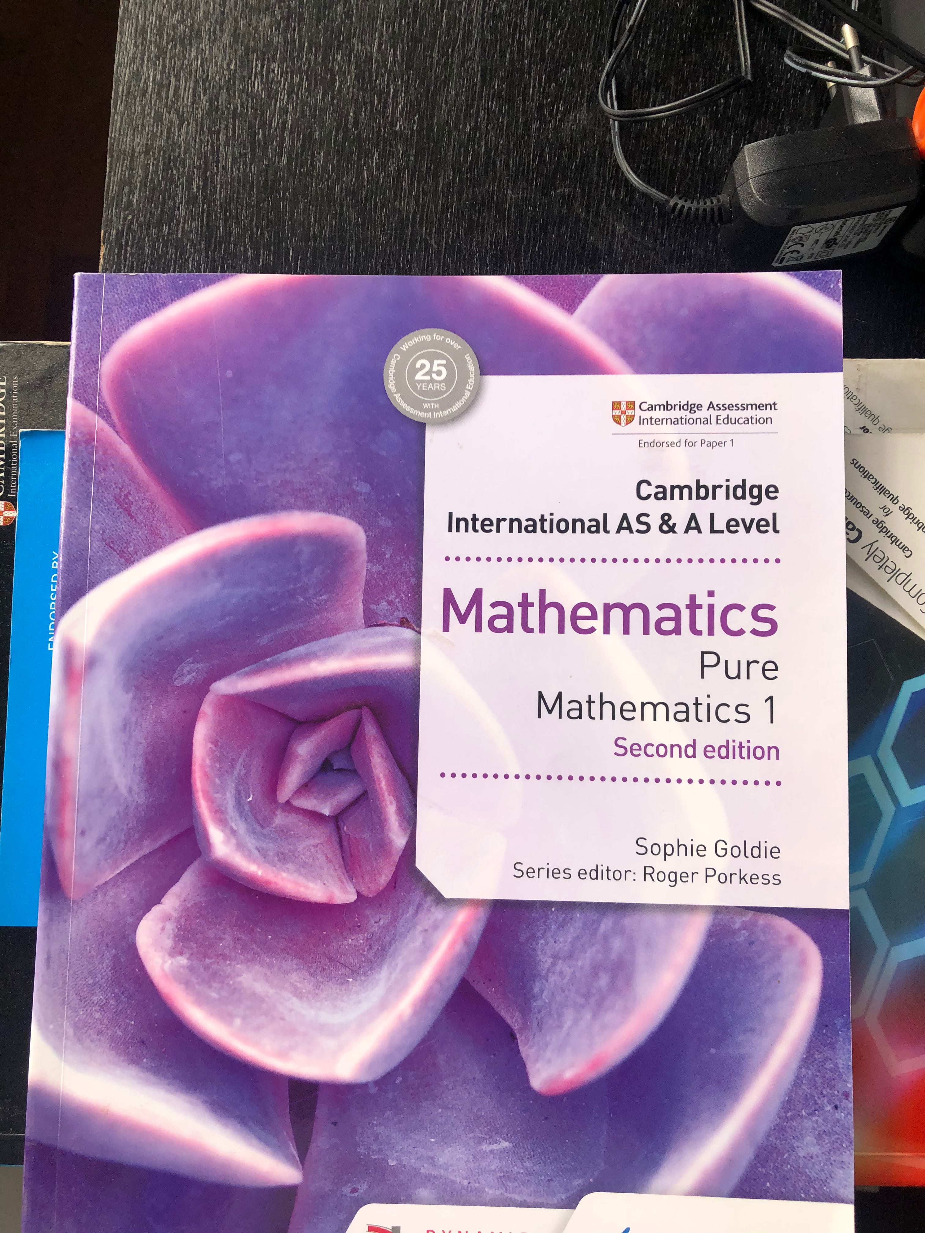 A levels pure mathematics 1 textbook, Hobbies & Toys, Books & Magazines ...