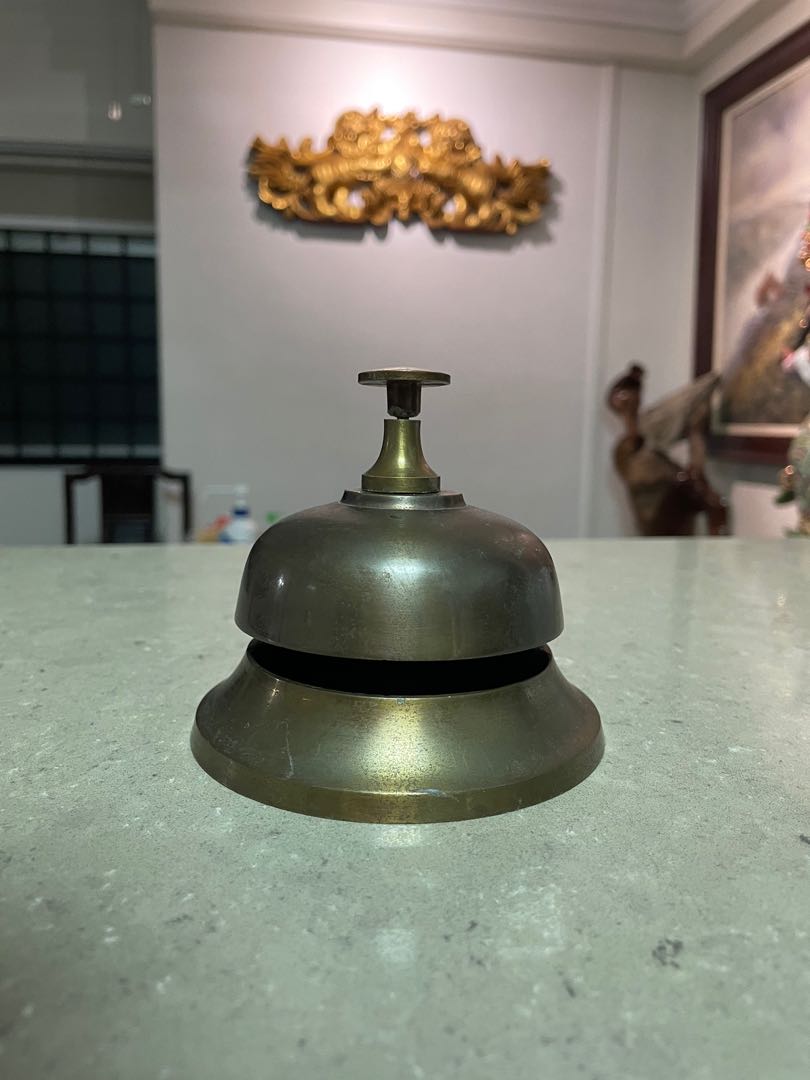Antique reception press bell, Hobbies & Toys, Memorabilia ...