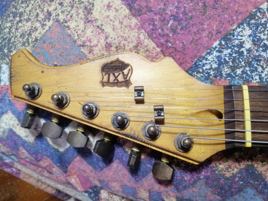 Axl Badwater Rare guitar. Perfect for guitarist who loves rustic Rocker ...