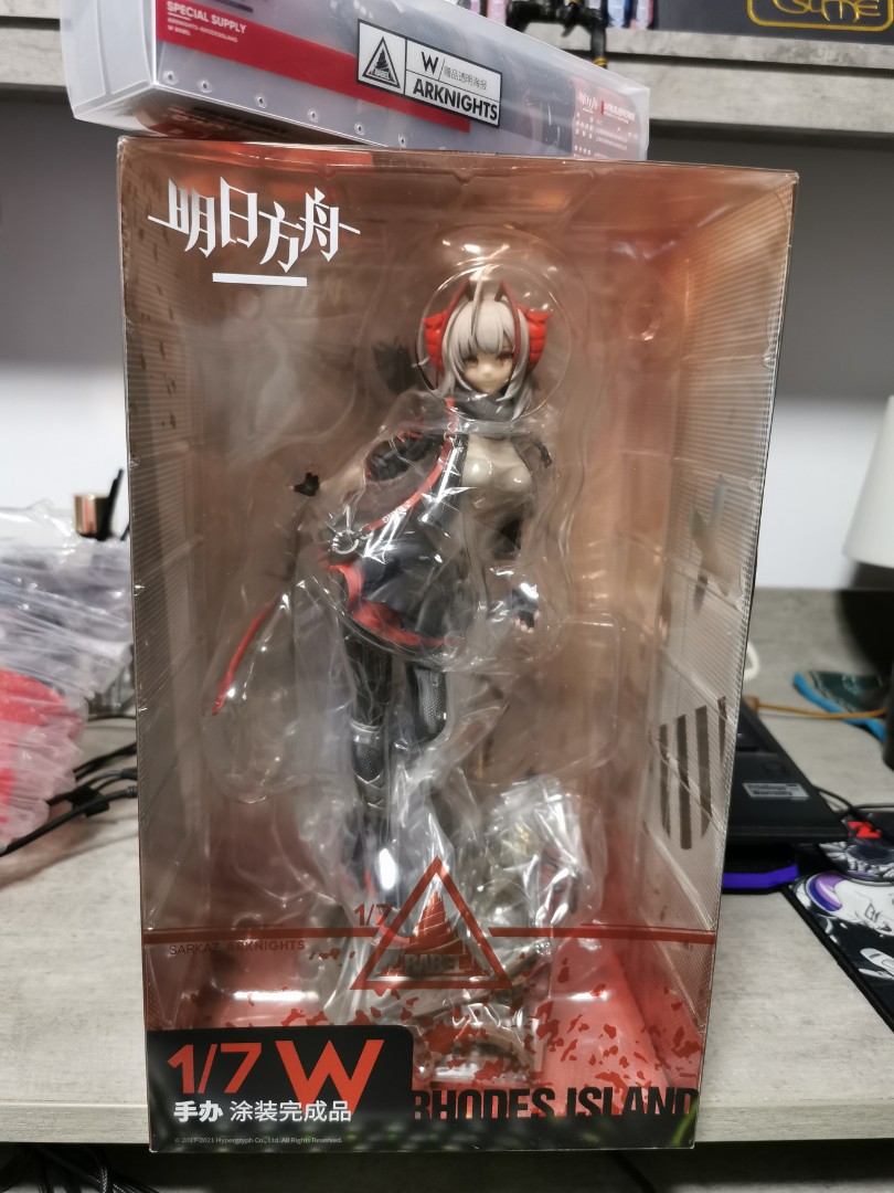 [BNIB] Arknights 1/7 scale figure W with Bonus -anime figurine, Hobbies ...