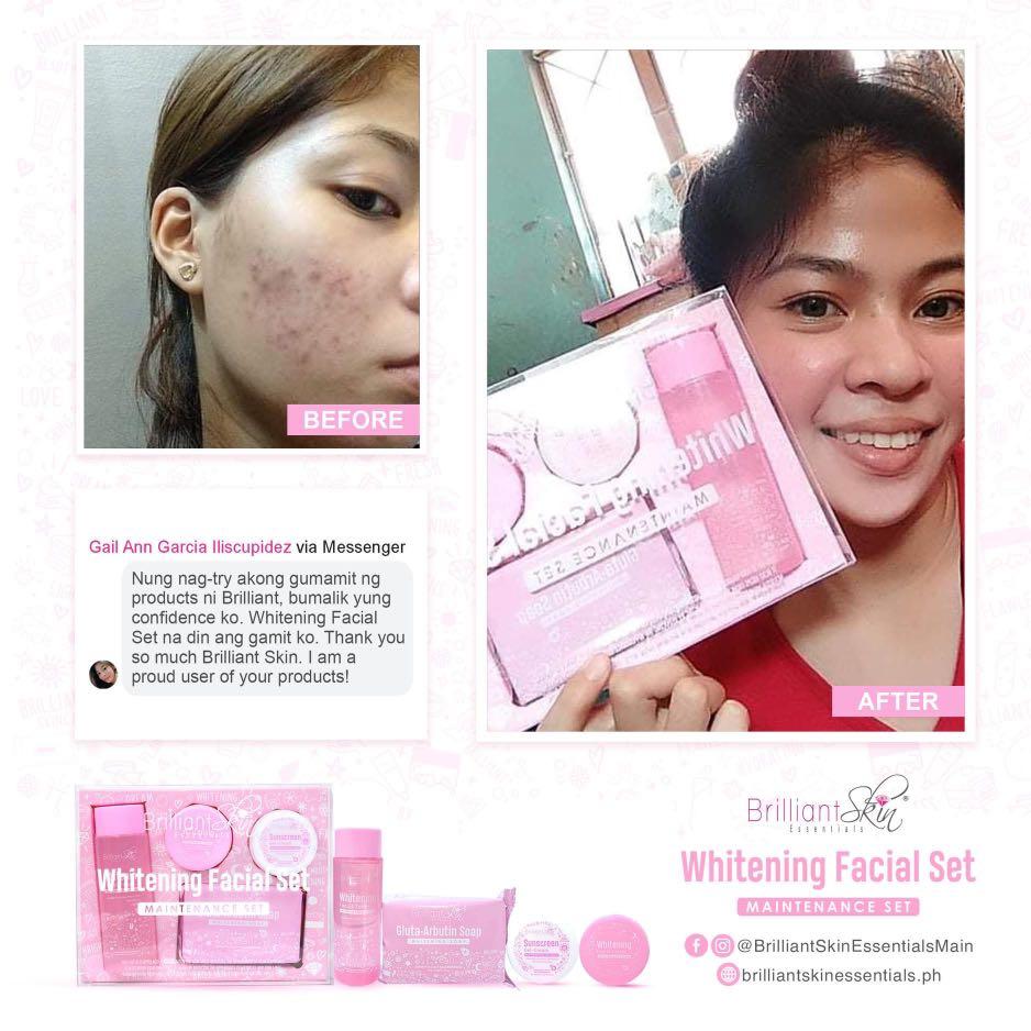 Brilliant Skin Whitening Set, Beauty & Personal Care, Face, Face Care ...
