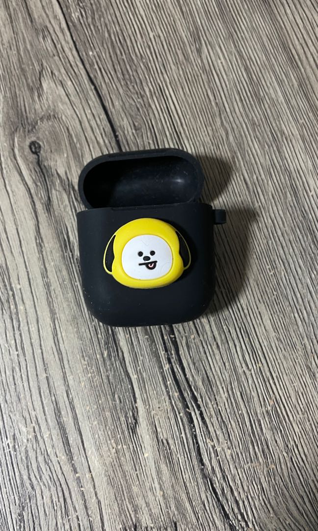 BT21 Chimmy Airpod case, Audio, Earphones on Carousell