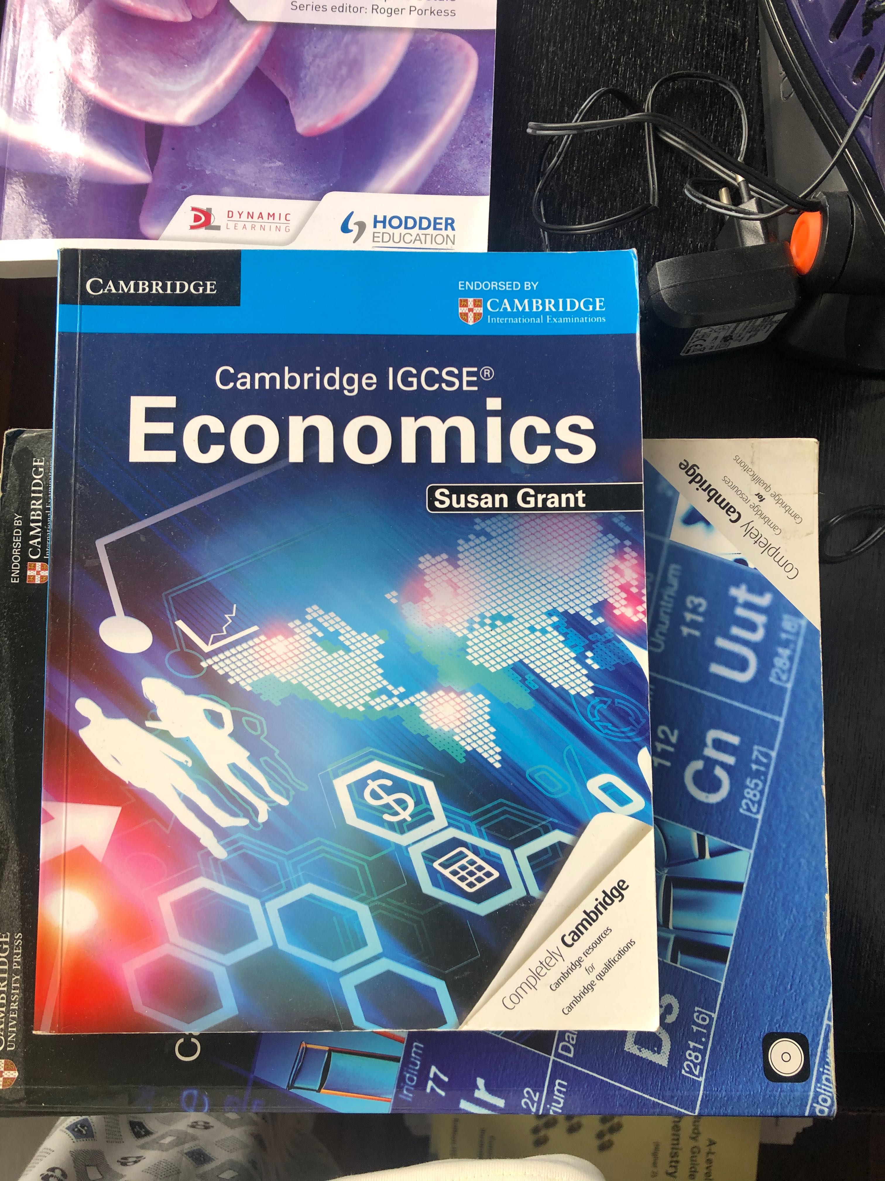 Cambridge IGCSE Economics textbook, Hobbies & Toys, Books & Magazines ...