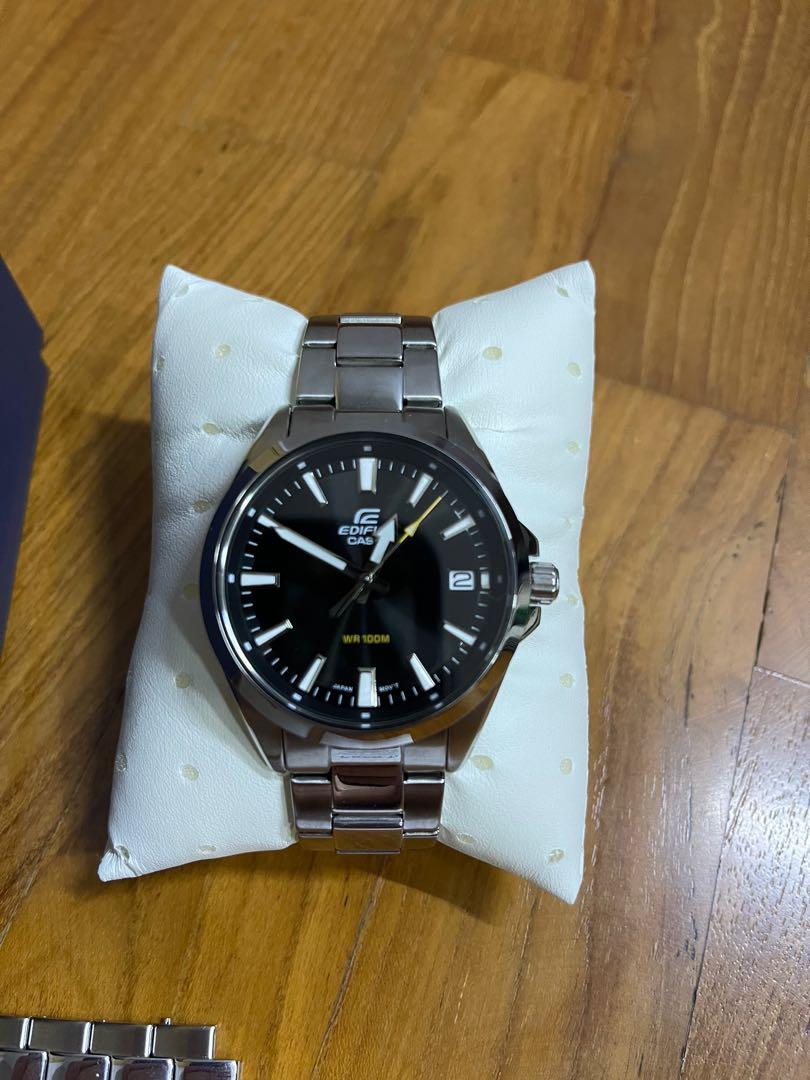 Casio Edifice Watch EFV-100D-1AV, Men's Fashion, Watches & Accessories ...