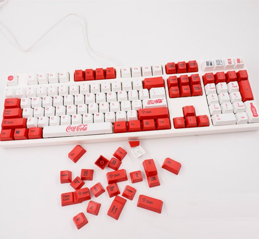 Coca-cola Theme keycaps, Computers & Tech, Parts & Accessories ...