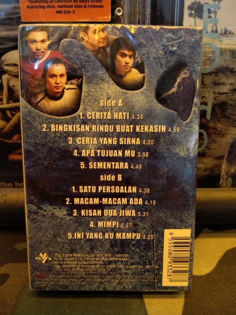 DATA Satu Persoalan Malay Rock Leleh Kaset Cassette Sealed, Hobbies ...
