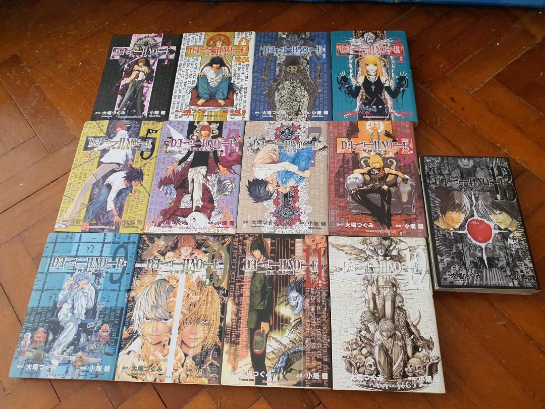 Death Note (simplified chinese) Full Set (Book 1-12 + 13), Hobbies ...