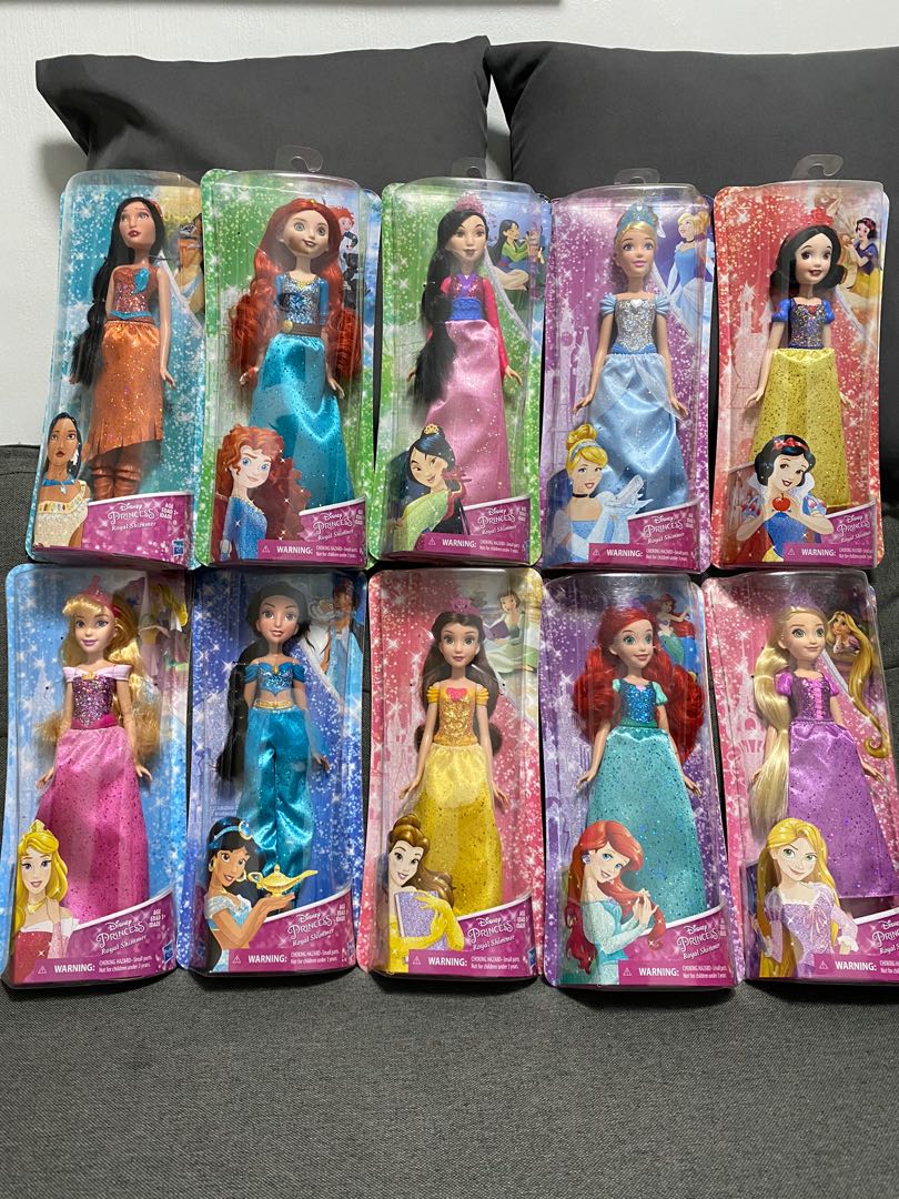 Disney Princess Dolls, Hobbies & Toys, Toys & Games on Carousell