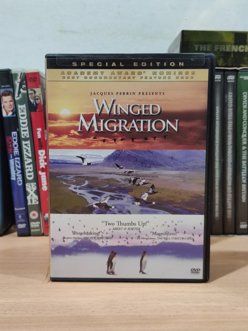 (DVD) Winged Migration, Hobbies & Toys, Music & Media, CDs & DVDs on ...