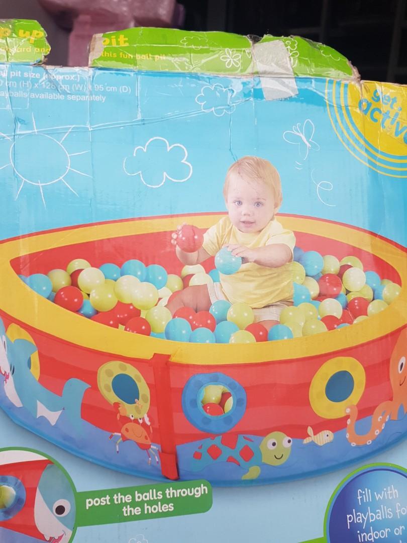 ELC pop up ball pit include ball, Babies & Kids, Infant Playtime on ...