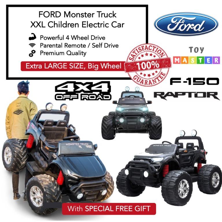 🔥Ford Monster Truck Raptor 🚘 Children Electric Ride On Car🔥, Babies ...