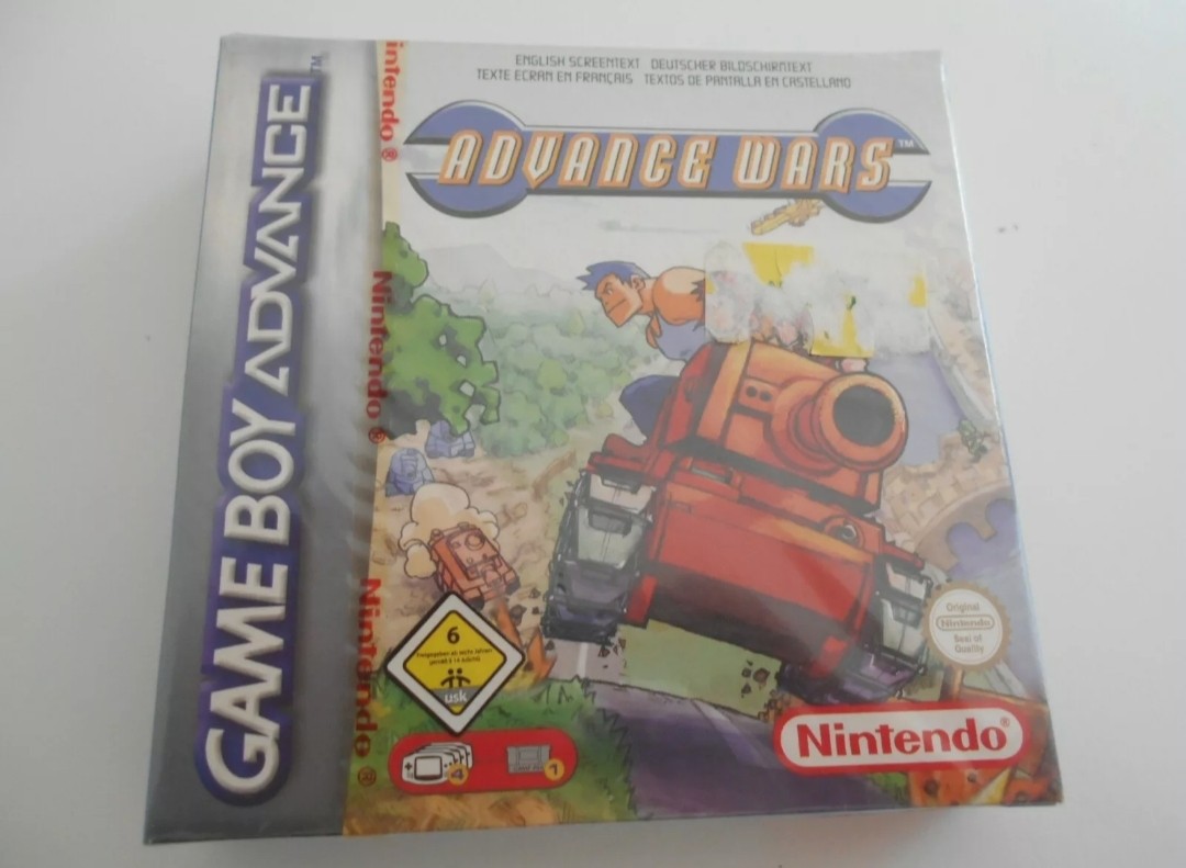 Gba advance wars, Video Gaming, Video Games, Nintendo on Carousell