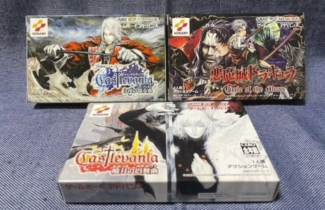GBA castlevania, Video Gaming, Video Games, Nintendo on Carousell