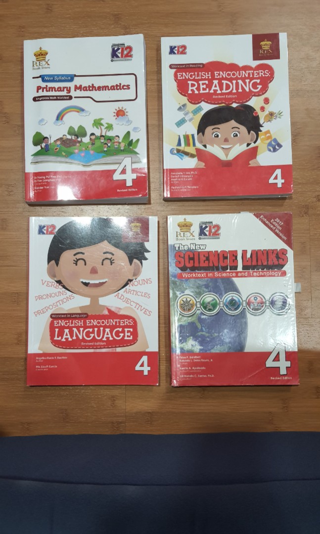 Grade 4 textbooks set, Hobbies & Toys, Books & Magazines, Textbooks on ...